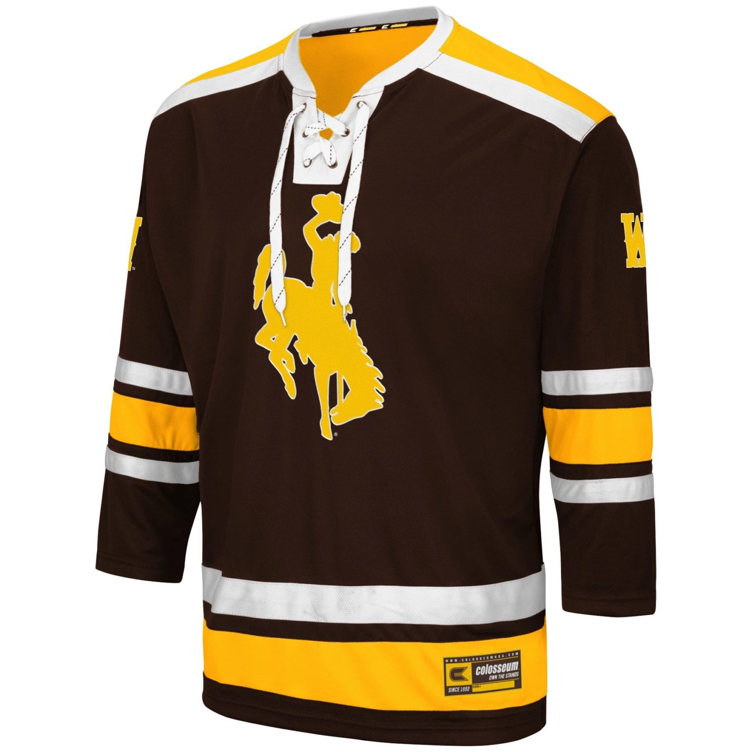 Hockey Apparel - University of Wyoming | Brown and Gold Outlet