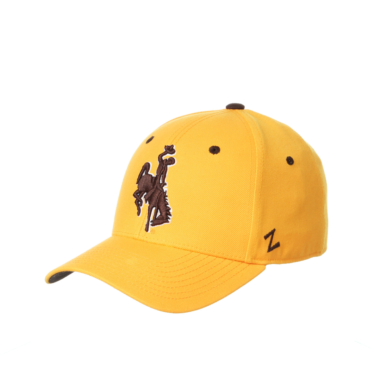 Wyoming Cowboys Fitted DHS Hat - Gold | University of Wyoming